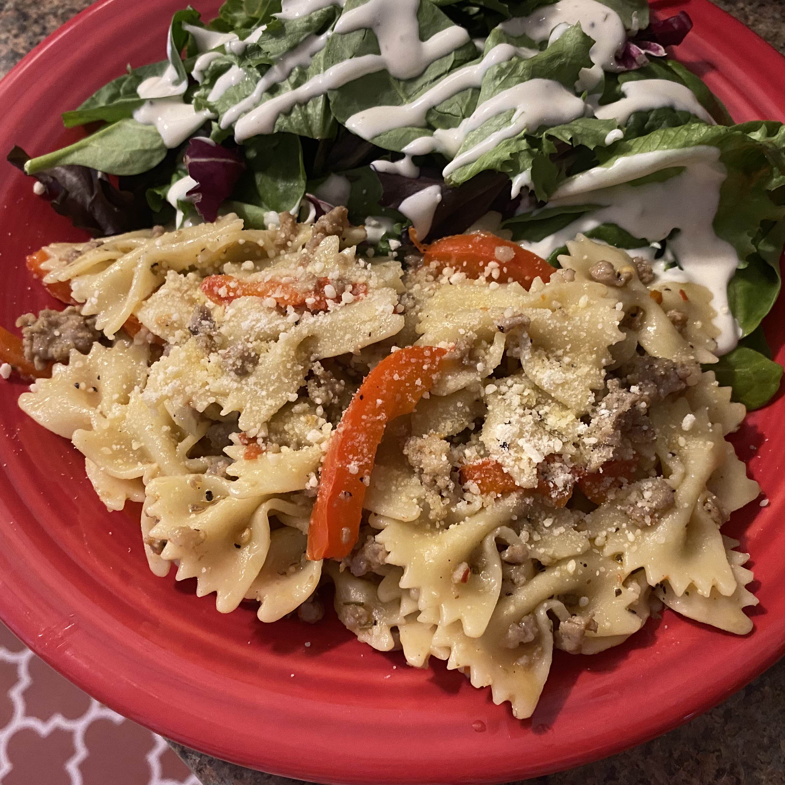 Hot Italian Sausage Pasta – Cooking With Jennie